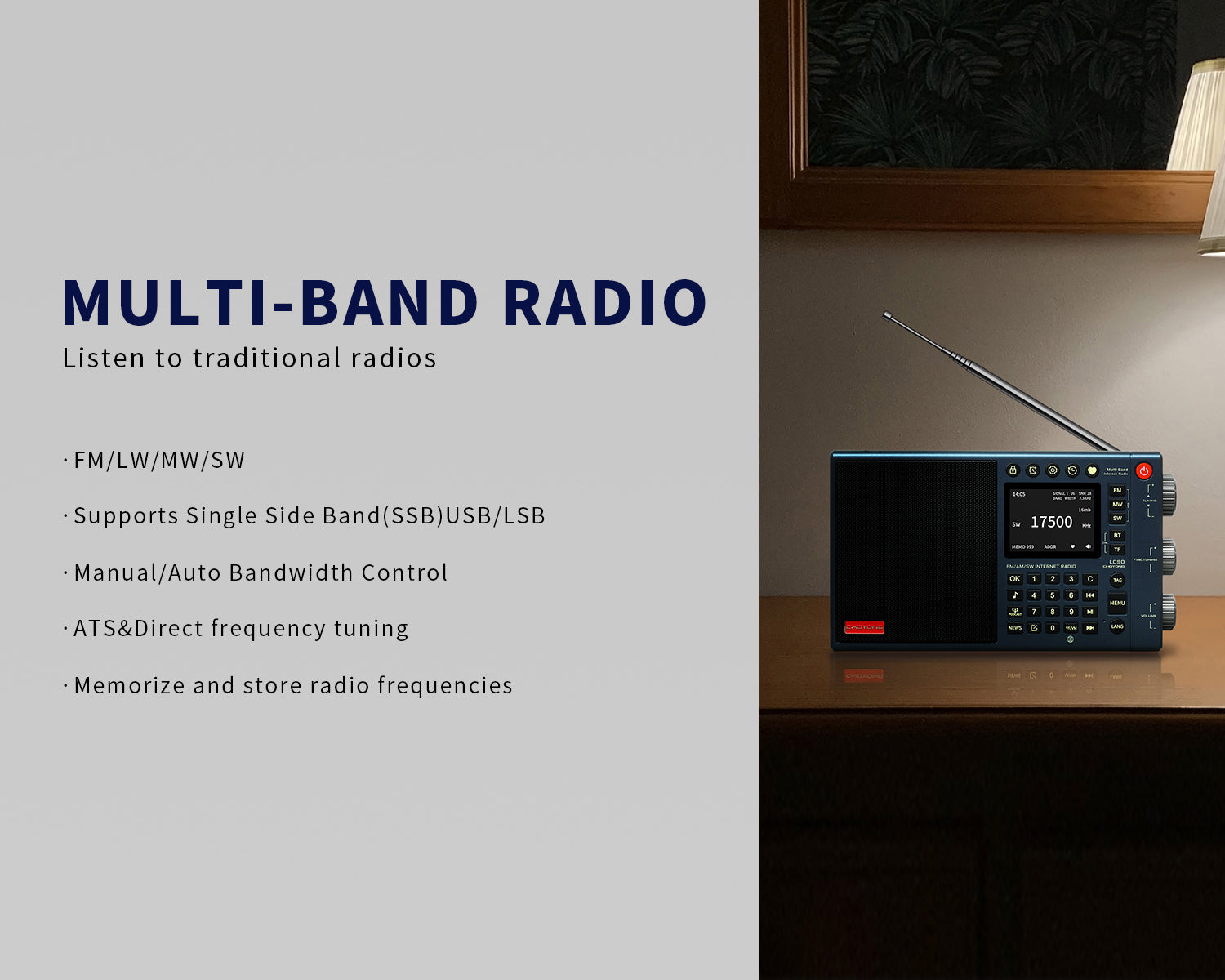 ChoYong LC90 Multi-Band Smart Internet Radio（Global version） – Choyong ...